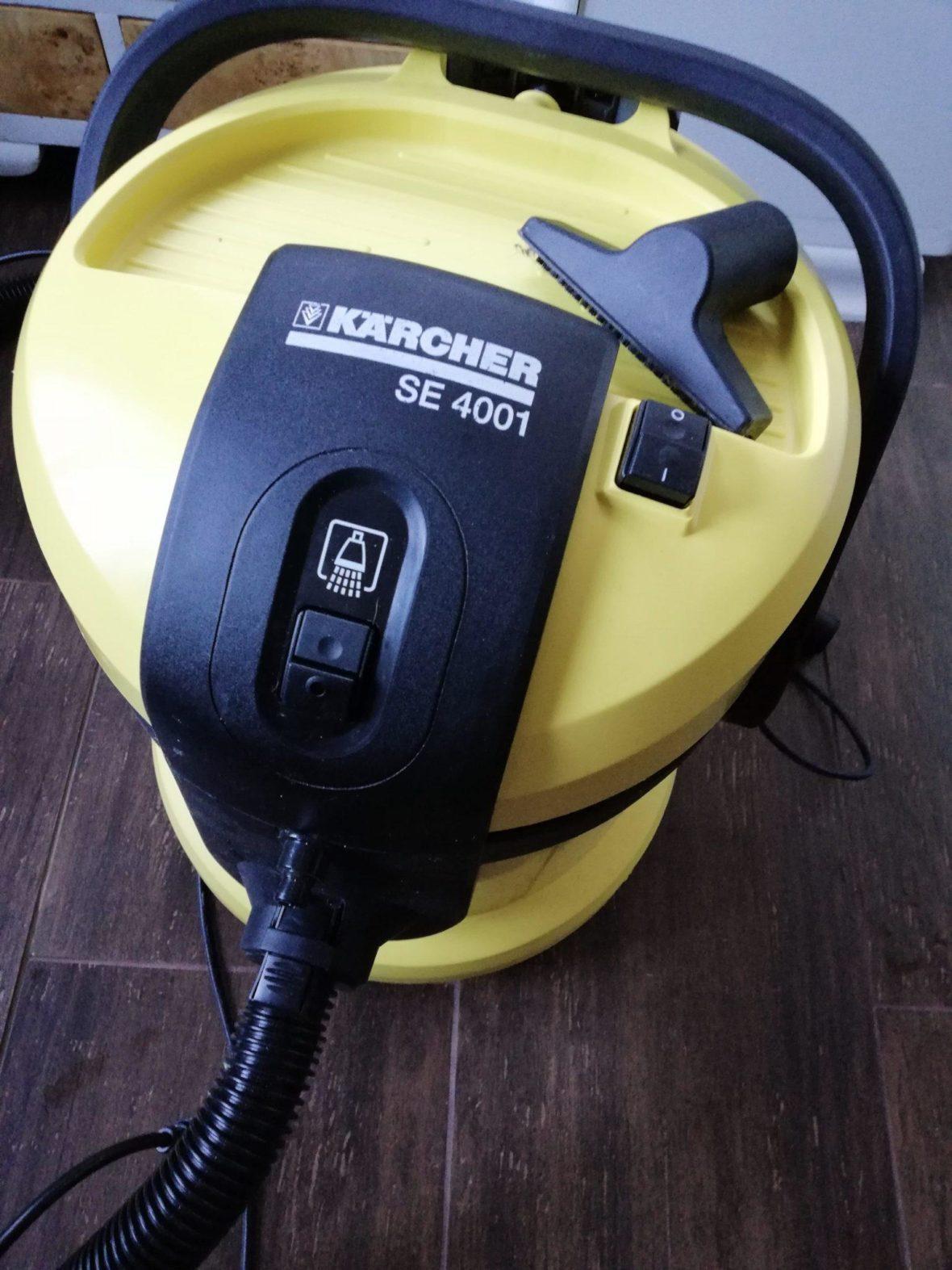 Czemu nie powinnaś kupować odkurzacza Karcher SE 4001? Szczera opinia ...